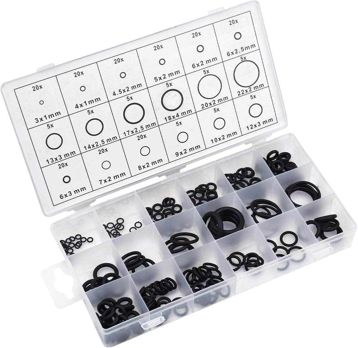 Rubber O-Rings Kit for Professional Plumbing, Seal Gasket Rubber Washer ...