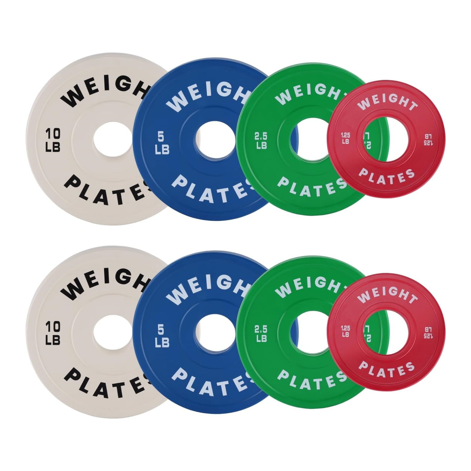 Rubber Olymp ic Bumper Weights Plates Set,2 In Barbell Plates, Barbell ...