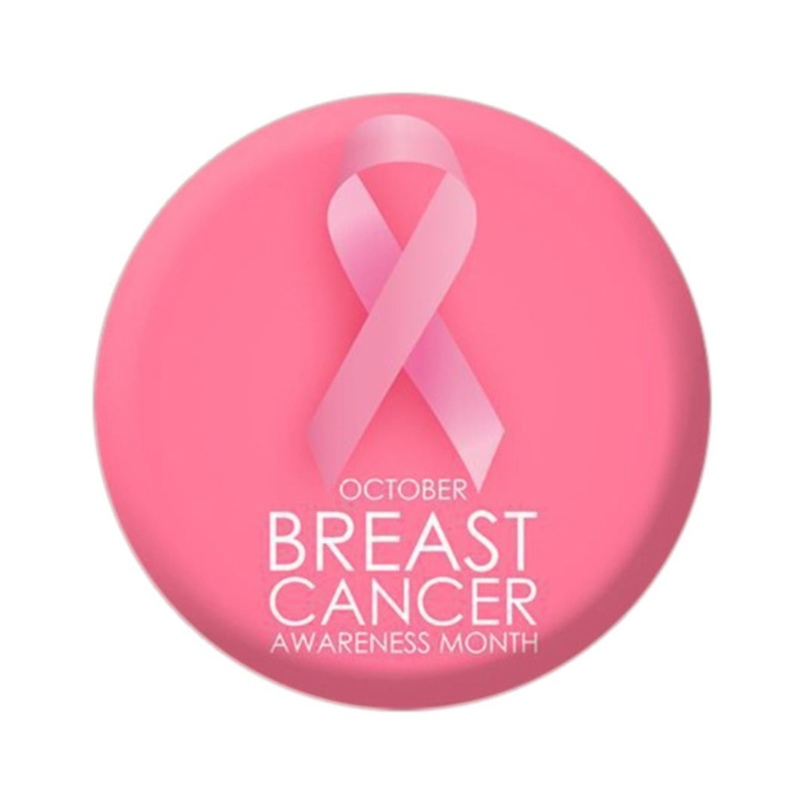 Rubber Pin Backs Cancer Awareness Red Ribbon Pin Round Badge For Public ...