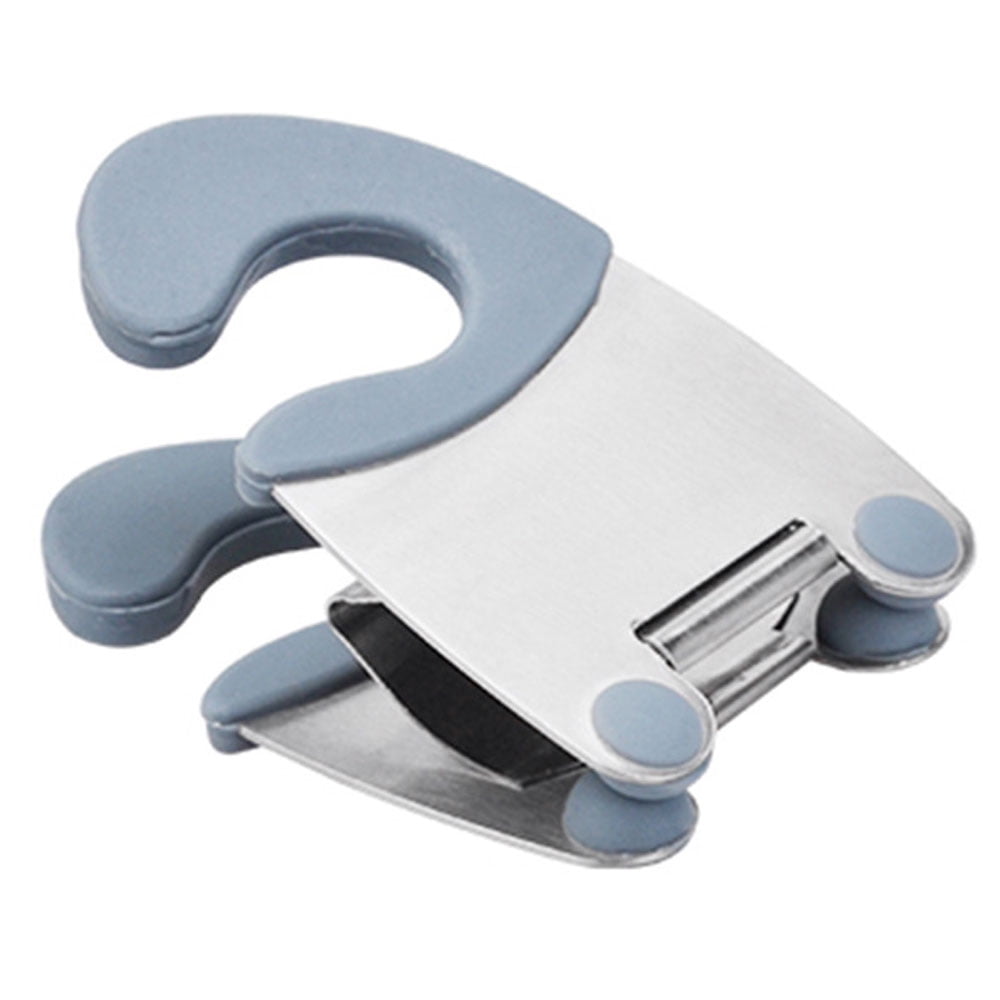 Rubber-Plastic Clamp Non-Slip Pot Noodle Holder Stainless steel pot ...