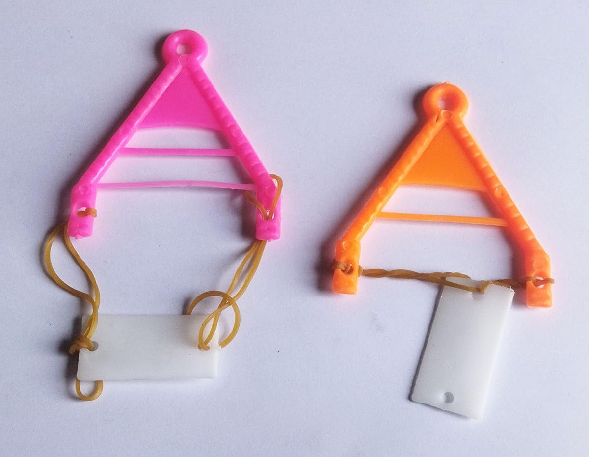 Rubber & Plastic Slingshot Toys | Gulel Toys Multi Color (2 Pcs) For ...