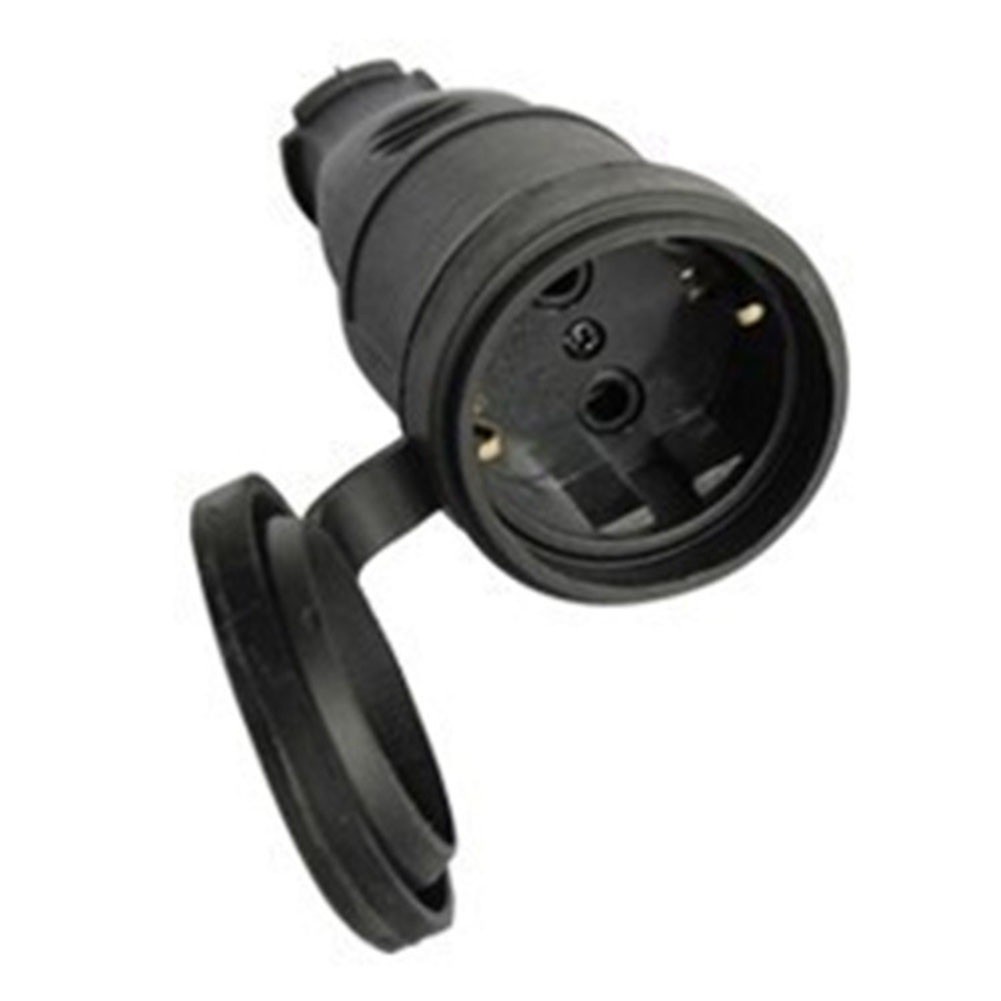 Rubber Plug 16A Waterproof Wireable Plug With Ground Wire Industrial ...