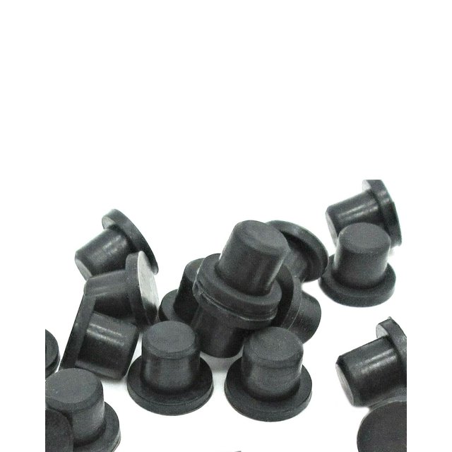 Rubber Push in Bumpers - Set of 15 Metric Rubber Hole Plugs - Push-in ...