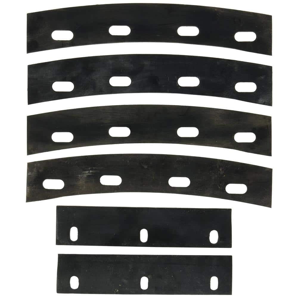 Rubber Replacement Blades for 6, 7, and 8 cu. ft. - Walmart.com