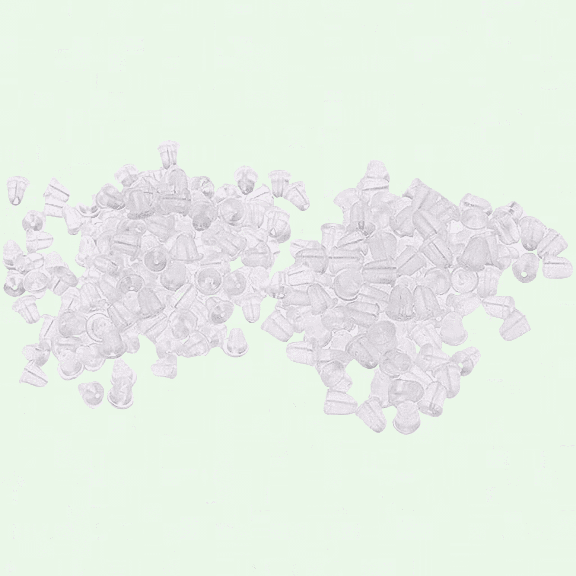 Rubber Replacement Earring Backs Stoppers - Assorted Sizes - Pack of ...