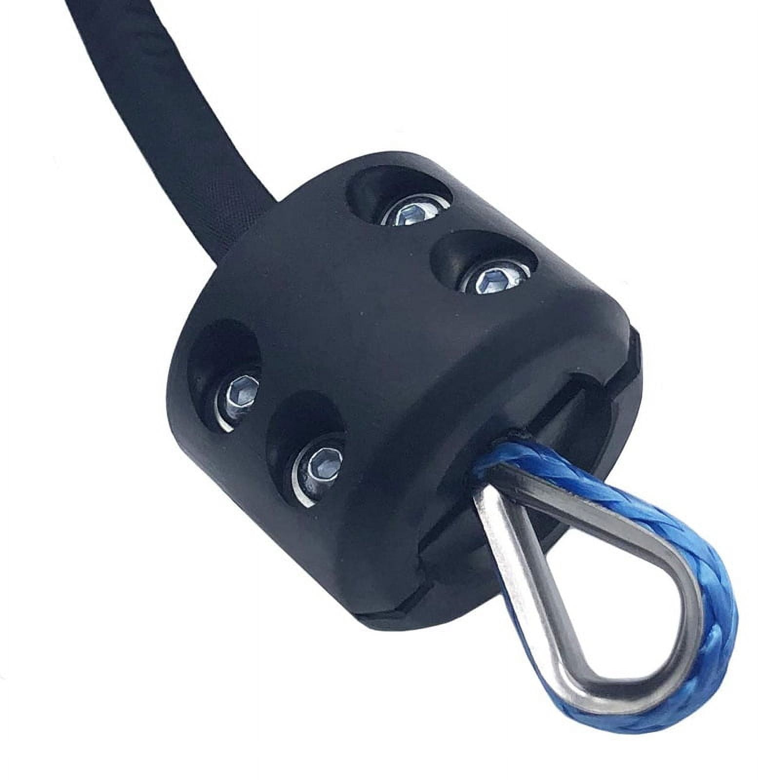 Rubber Rope Line Saver, Prevent Bouncing Fraying, Stainless Steel Screw, Protect Cable And Winch ...