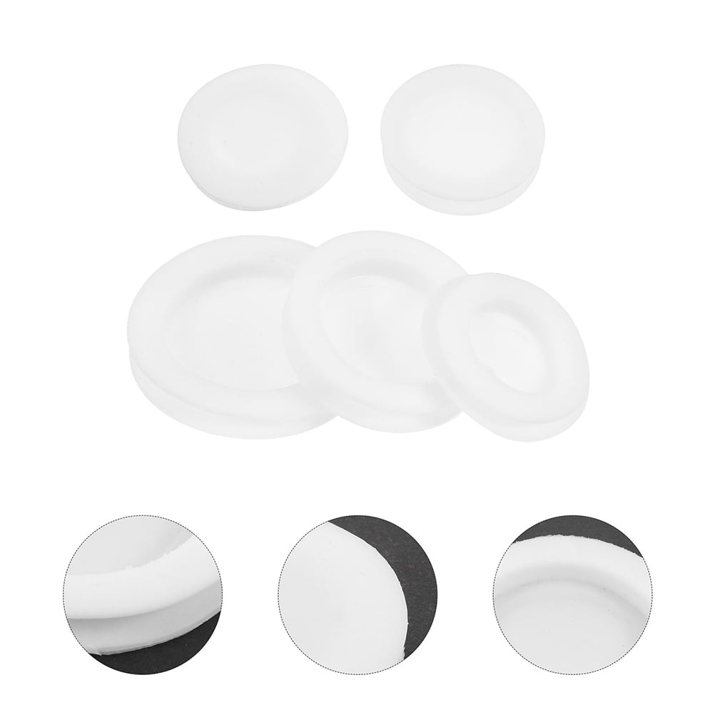 FRCOLOR Piggy Bank Stopper Rubber 10Pcs 1.4Inch For Children Round ...