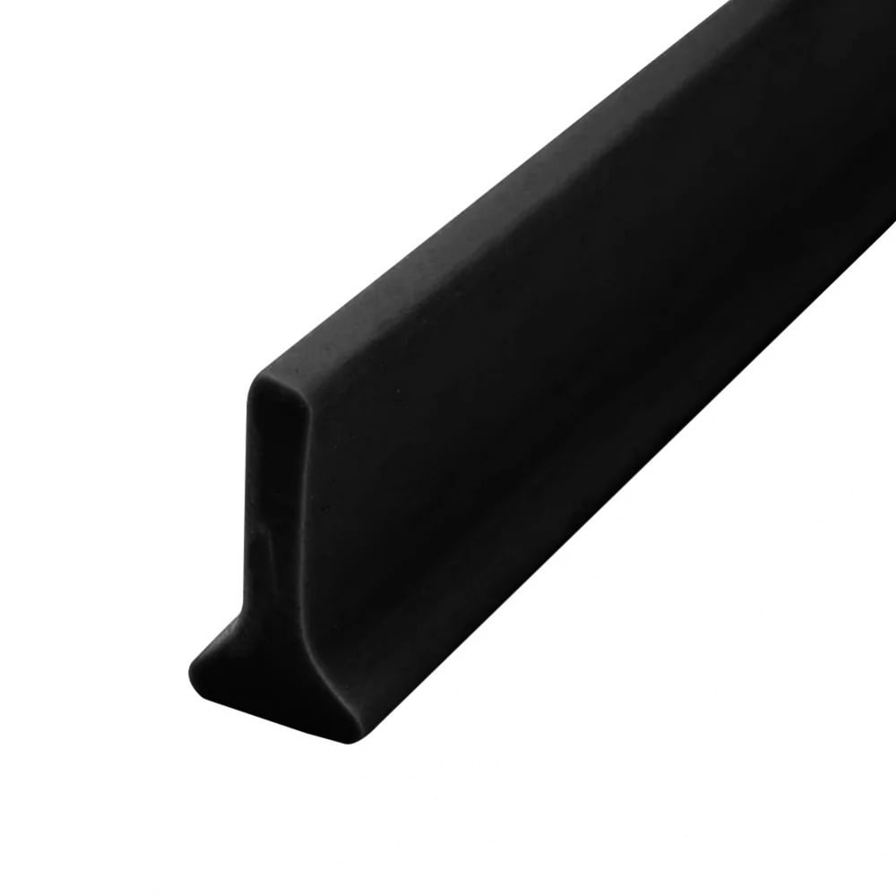 Rubber Silicone Shower Barrier Water Stopper Bathroom Waterproof Strip ...