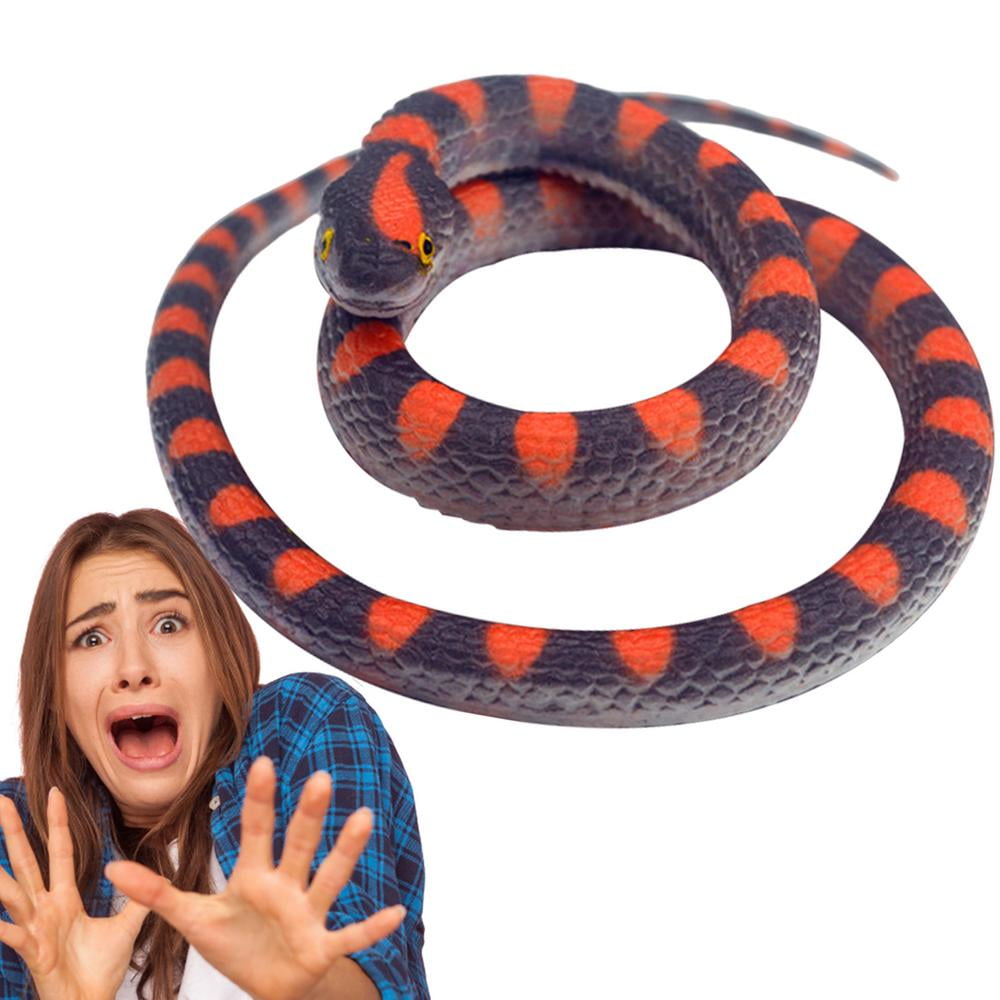 Rubber Snake Toy Snakes That Look Real 70cm Long Rubber Snakes ...