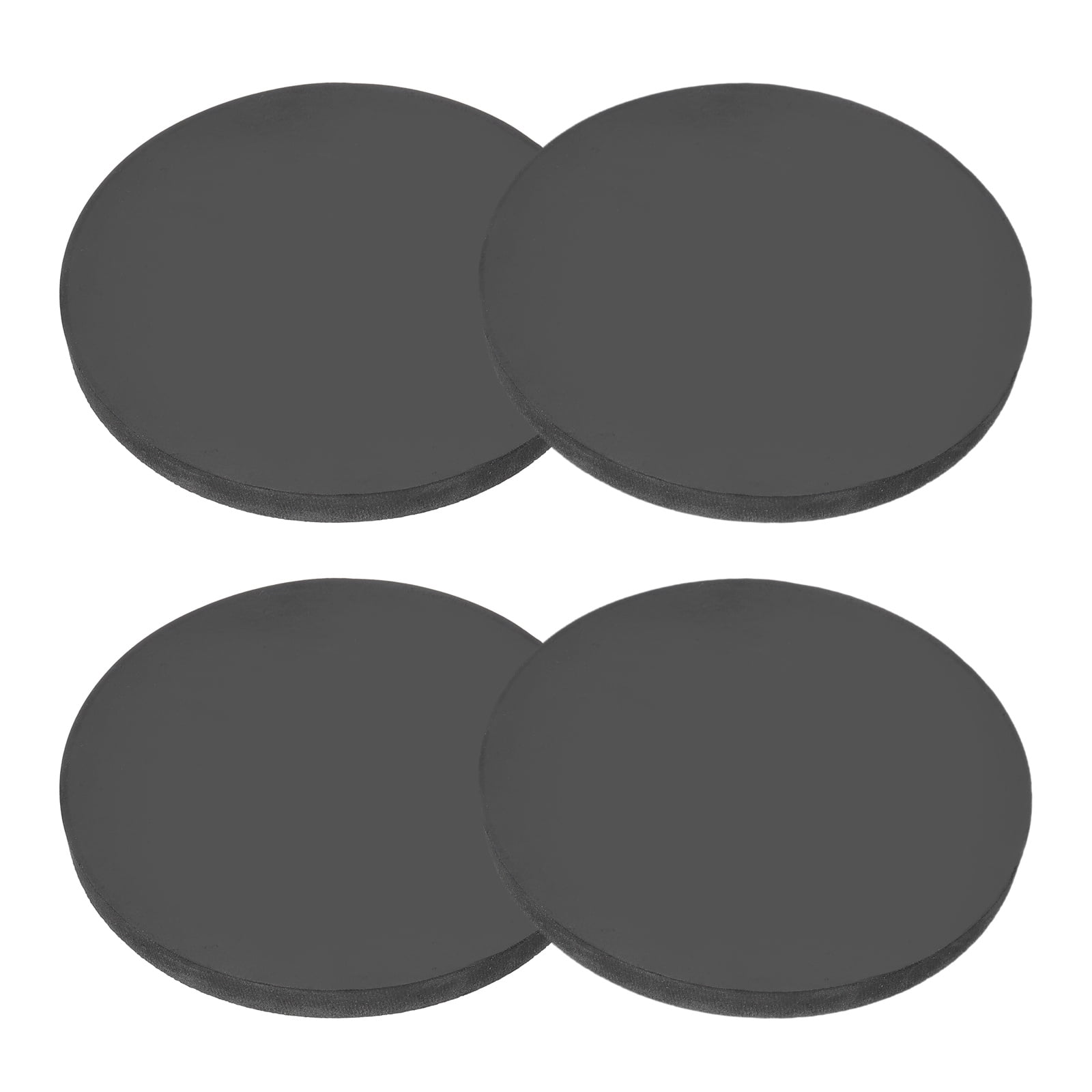 Rubber Solid Discs Washers, 4 Pcs Anti-Vibration Spacer 100mm OD x 8mm ...