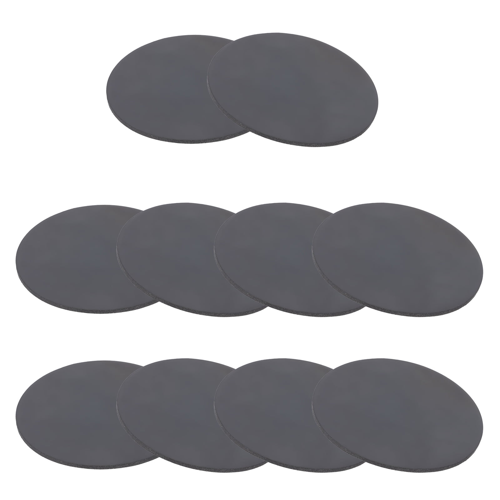 Rubber Solid Discs Washers 50mm OD x 1mm Thick Rubber Round Gasket Pad ...