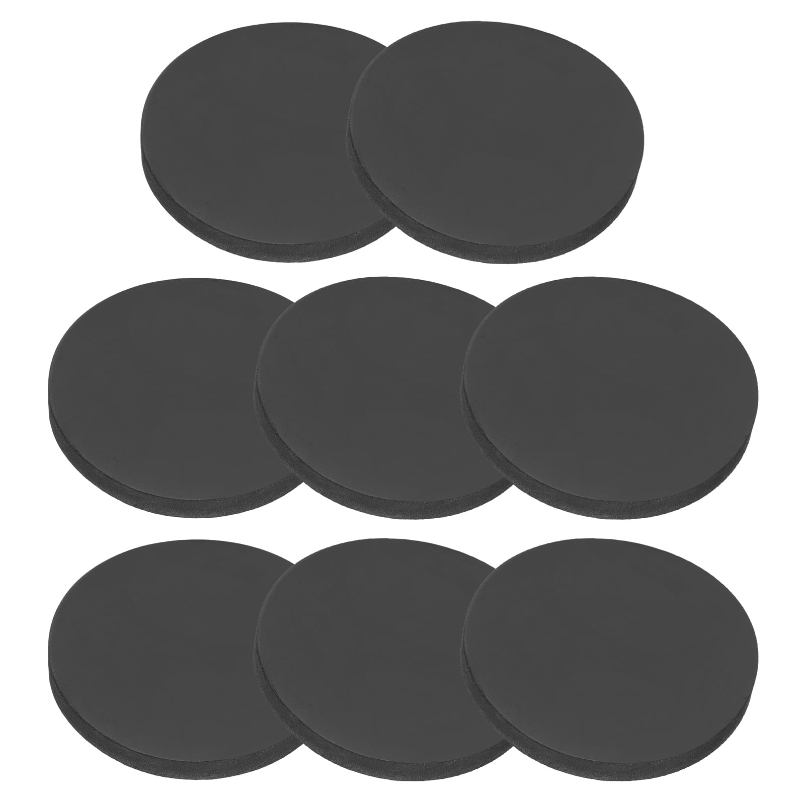Rubber Solid Discs Washers, 8 Pcs Anti-Vibration Spacer 70mm OD x 8mm ...