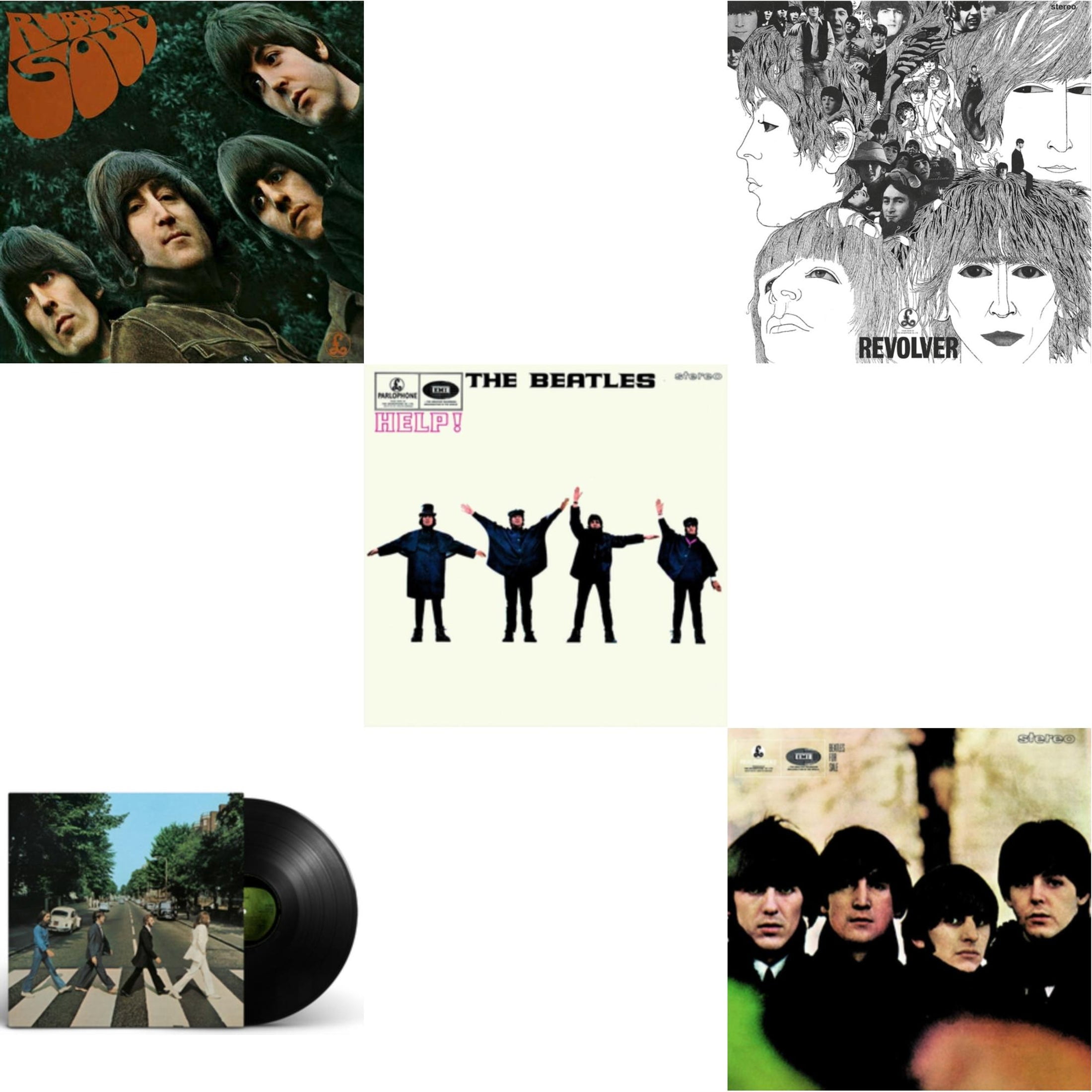 Rubber Soul & Abbey Road Anniversary & Help & Revolver Special Edition ...