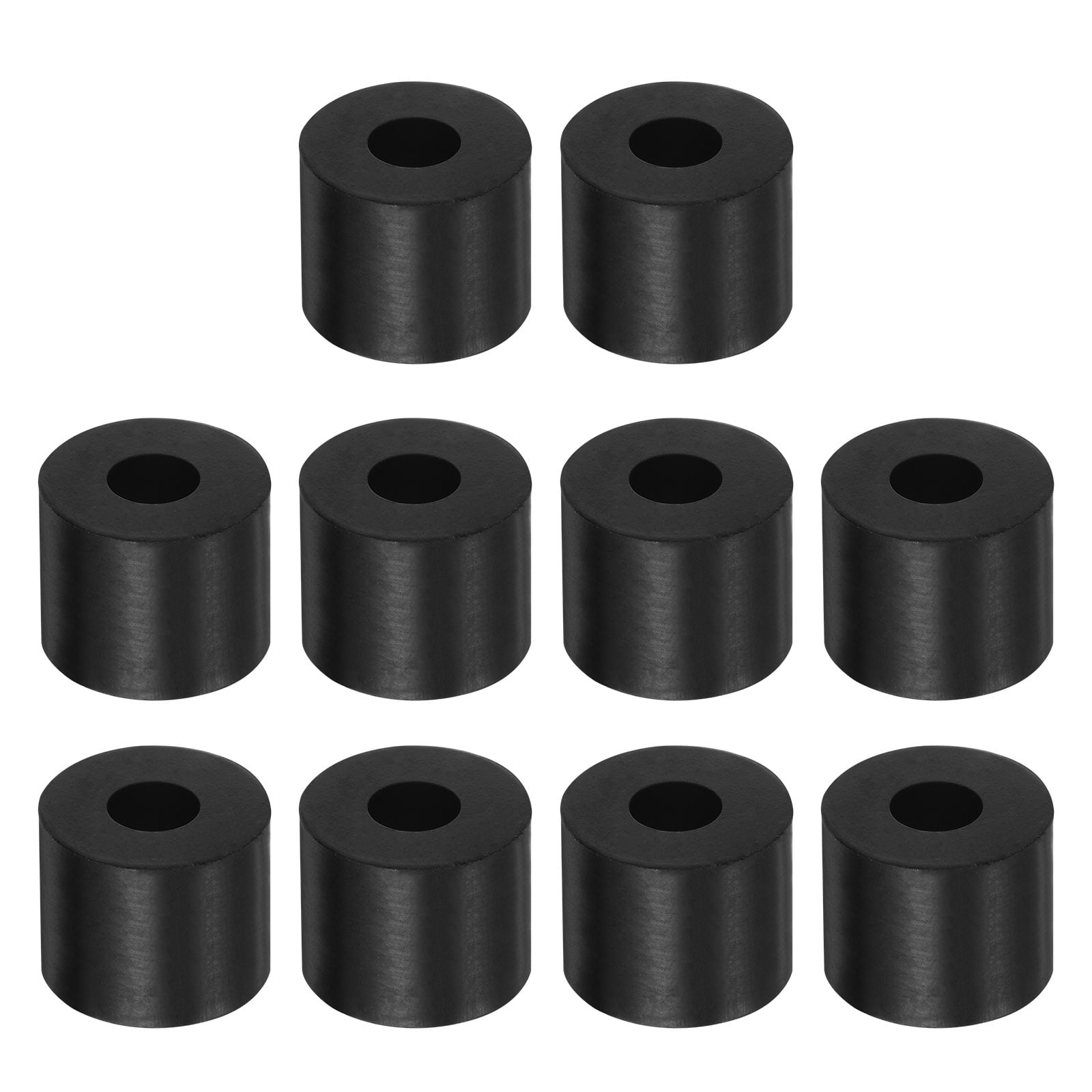 Rubber Spacer 10mm x 25mm x 22mm Anti Vibration Rubber, 8 Pieces ...