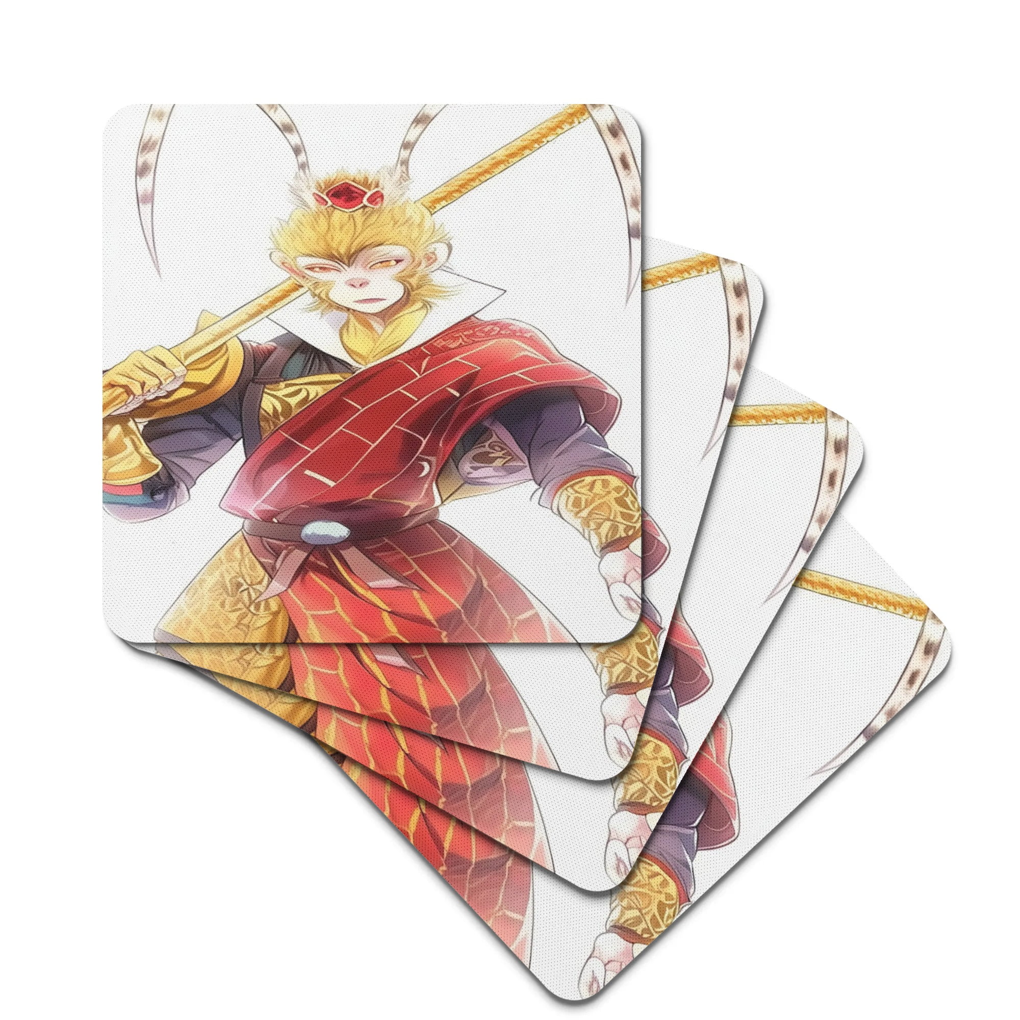 Rubber Square Coasters Not Easily Deformed Soft and Have Thermal ...