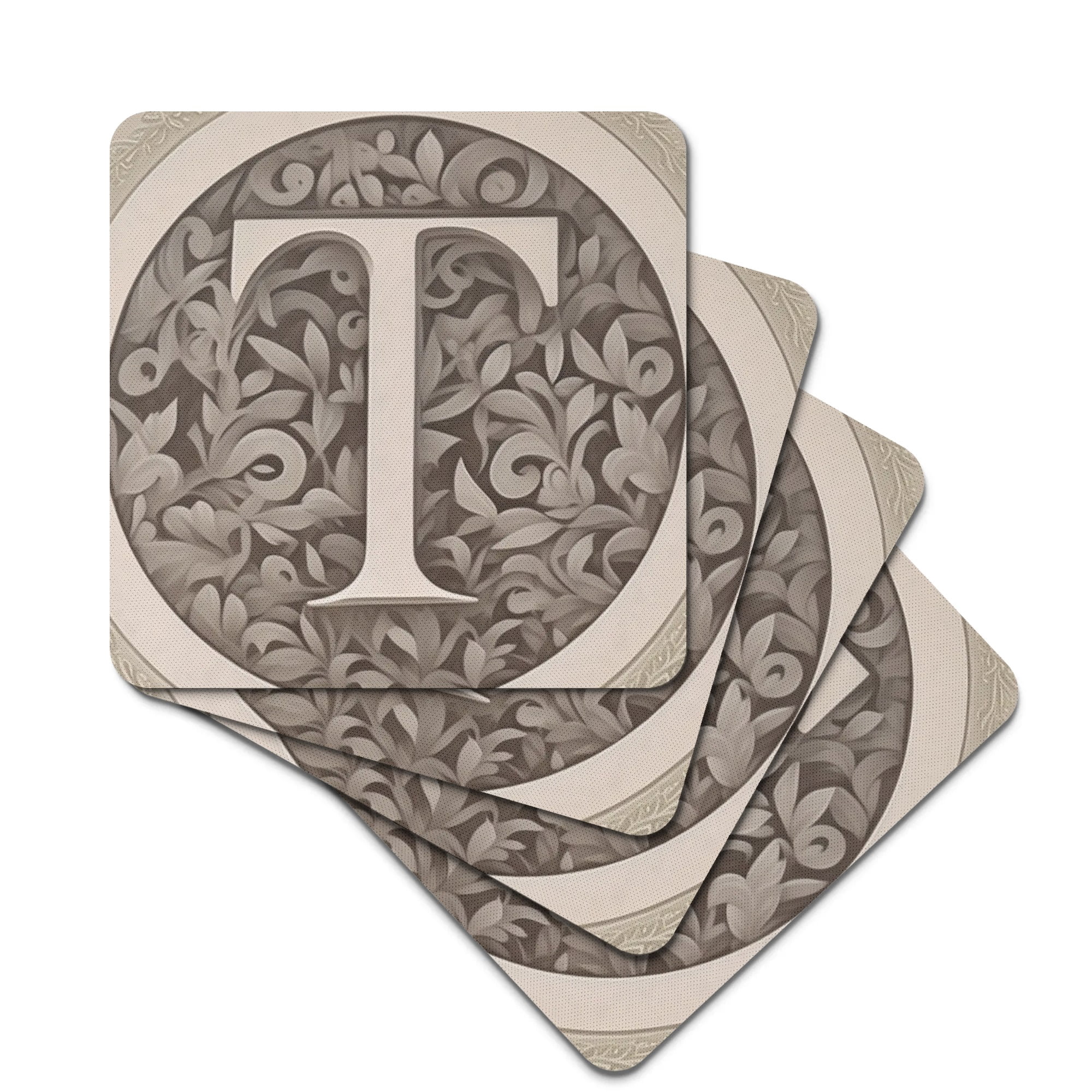 Rubber Square Coasters Not Easily Deformed Soft and Have Thermal ...