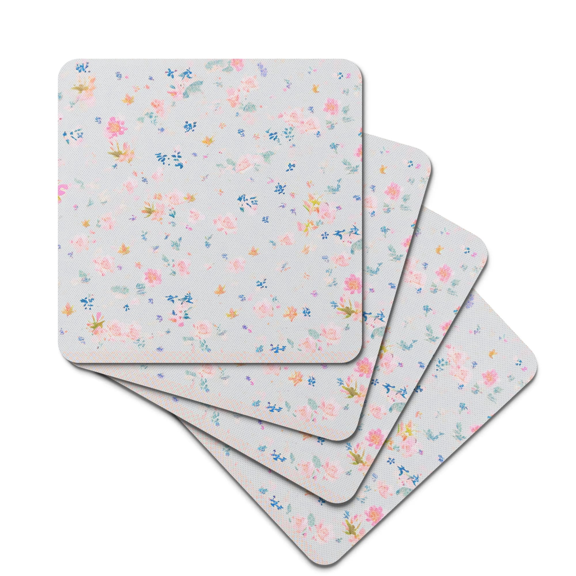 Rubber Square Coasters Not Easily Deformed Soft and Have Thermal ...