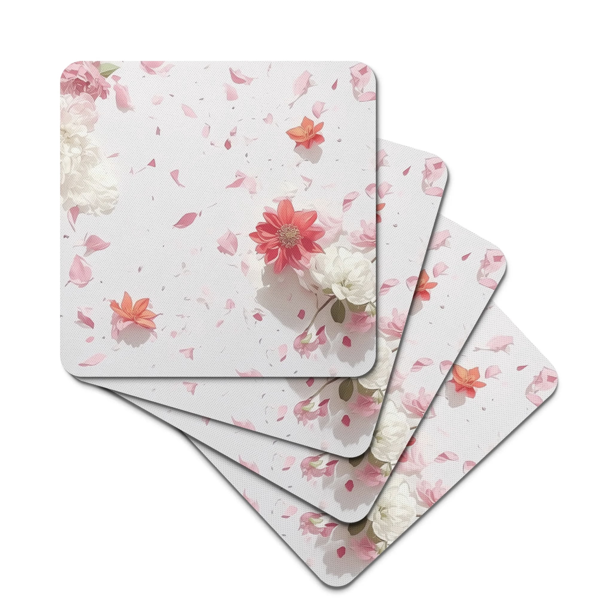 Rubber Square Coasters Not Easily Minimalist Deformed Soft and Have ...