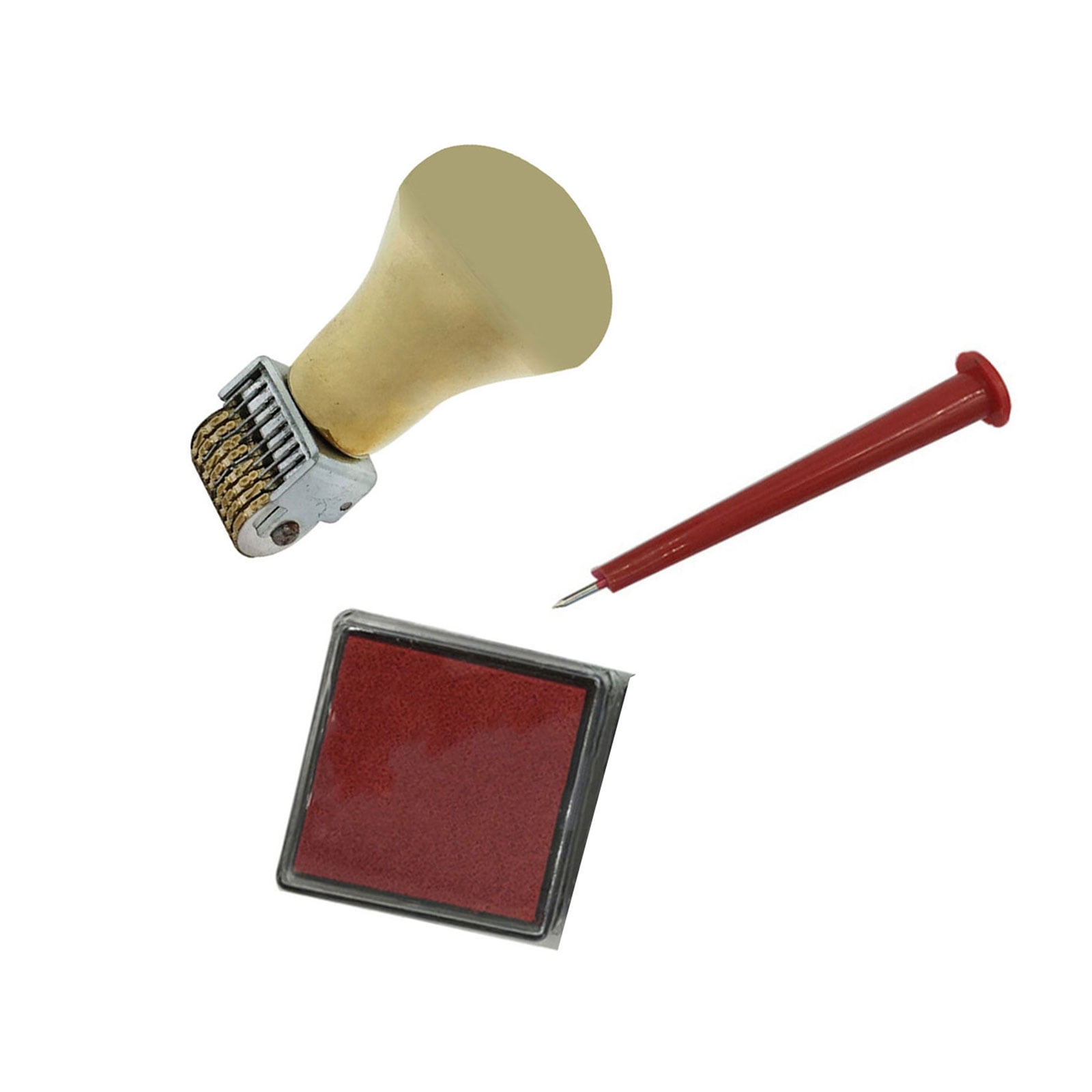 Rubber Stamp Line Dater Adjustable Roller Date Stamp for Scrapbooking ...