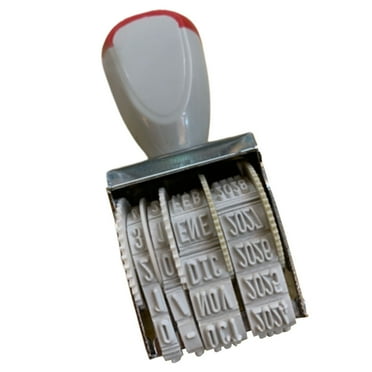 Office Depot Stamp Dater, Traditional Line Date Stamp Dater Size 1 1/2 - Walmart.com