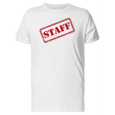 NYC Factory Staff T-Shirt White Mens Tee Staff Event Shirt Front & Back ...