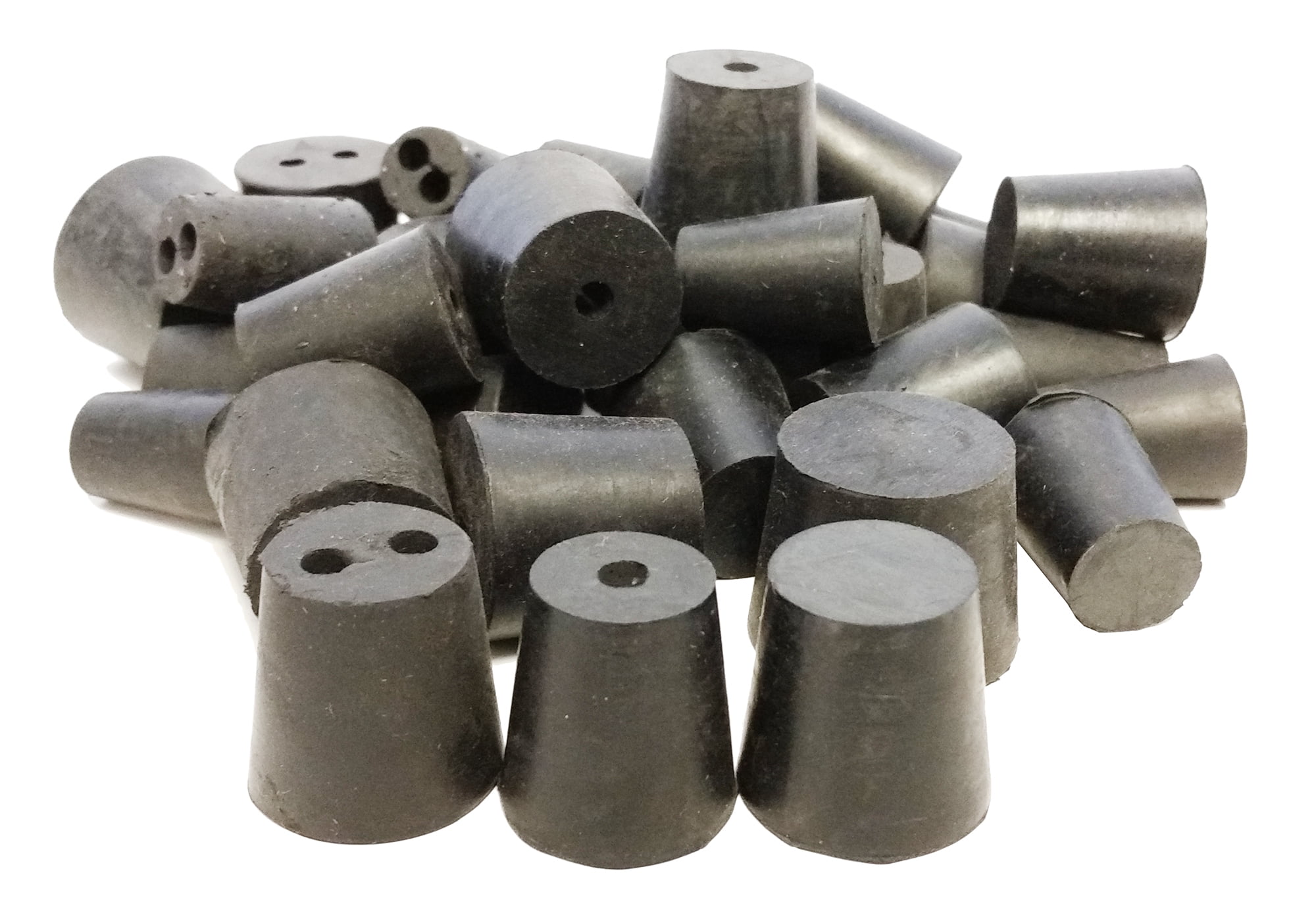 Rubber Stopper 1-Pound Set of Solid, 1-Hole, and 2-Hole Stoppers ...