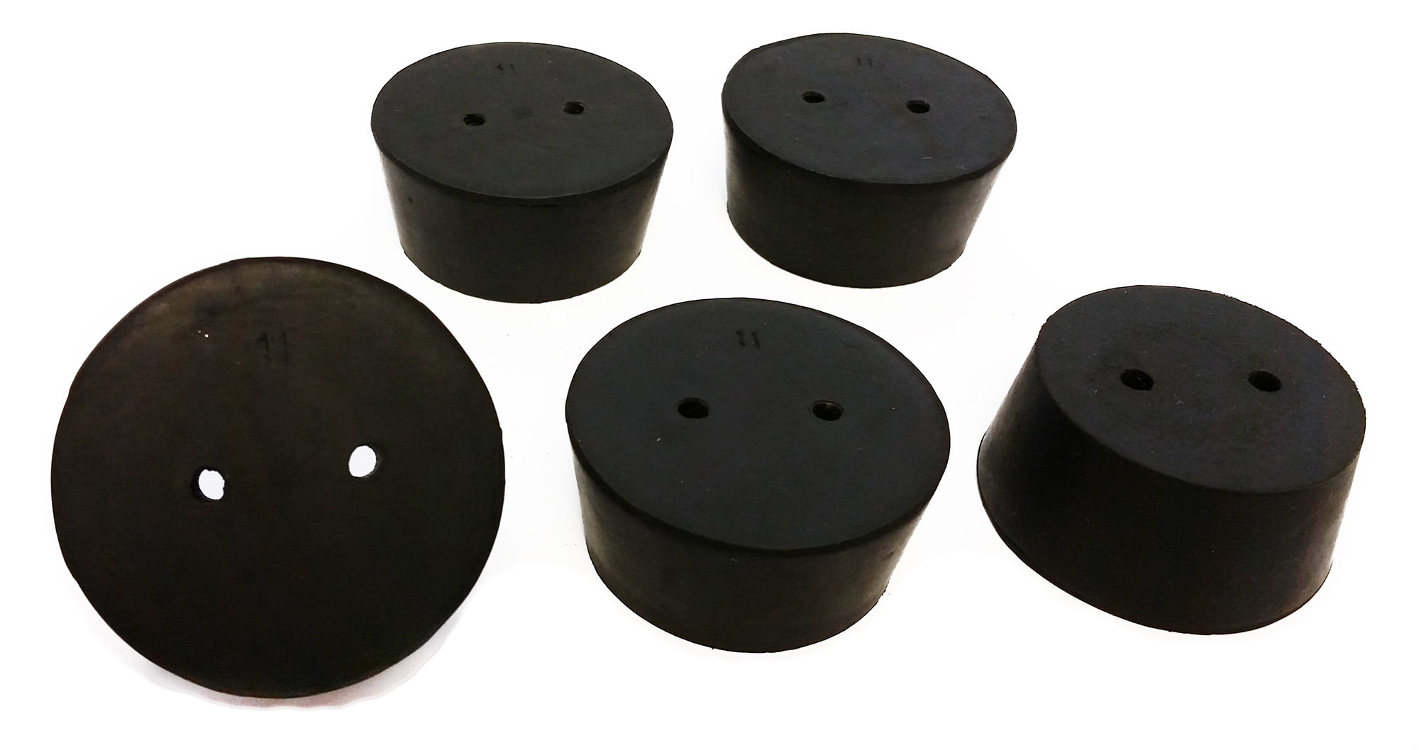 Rubber Stoppers, Size 11, 2-Hole. Case 10-Pound - Walmart.com