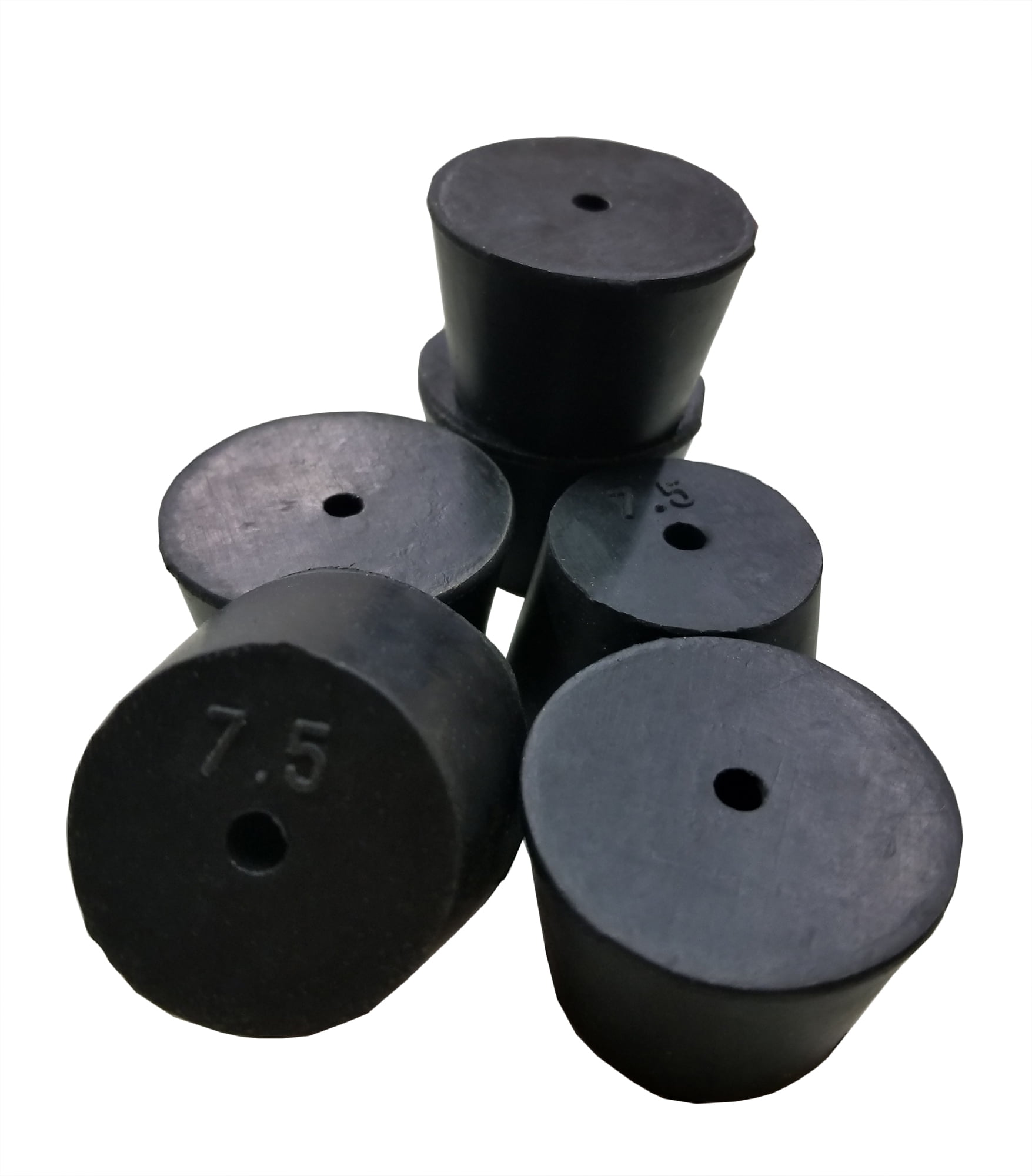 Rubber Stoppers, Size 7.5, 1-Hole. Pack of 1-Pound. - Walmart.com