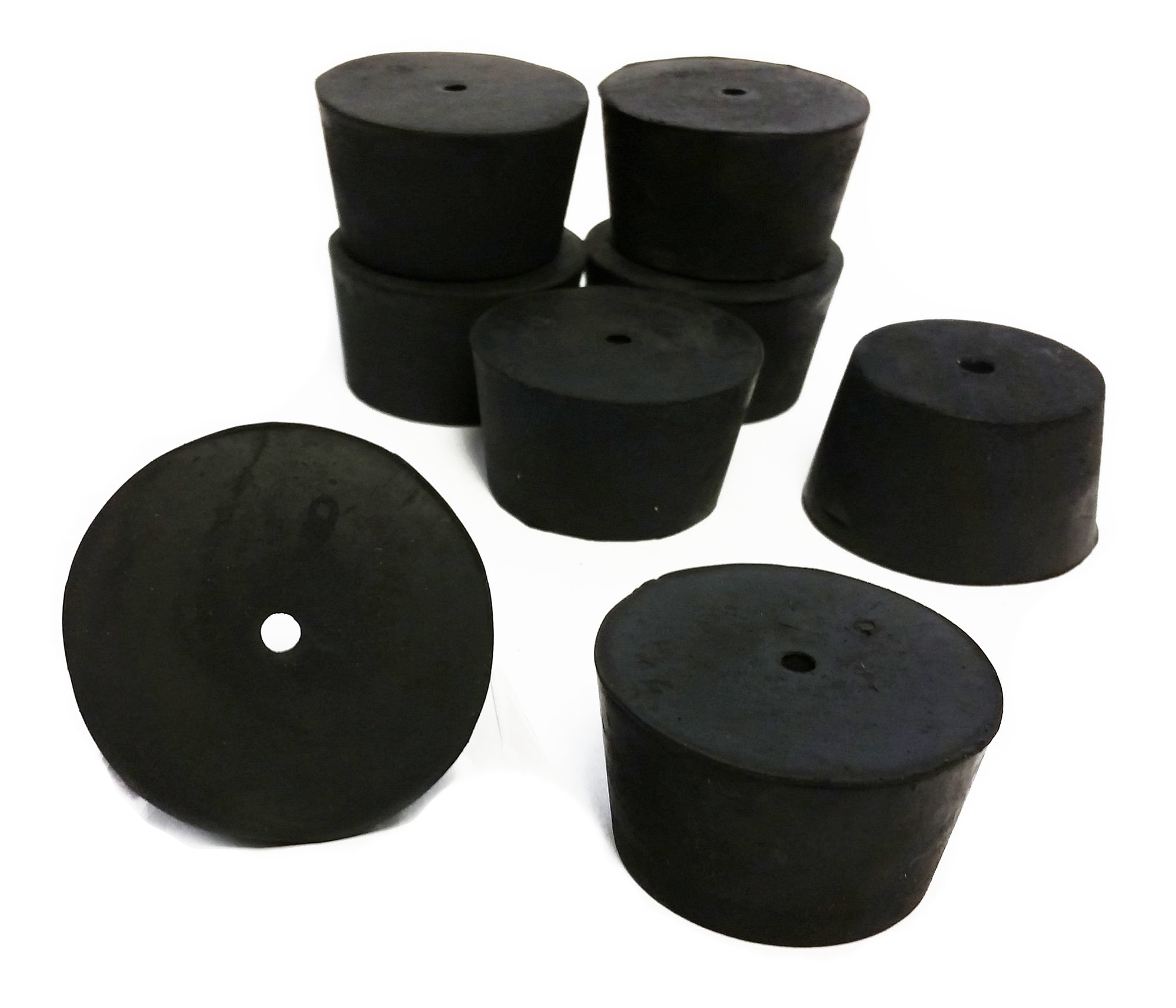 Rubber Stoppers, Size 9, 1-Hole. Pack of 1-Pound. - Walmart.com