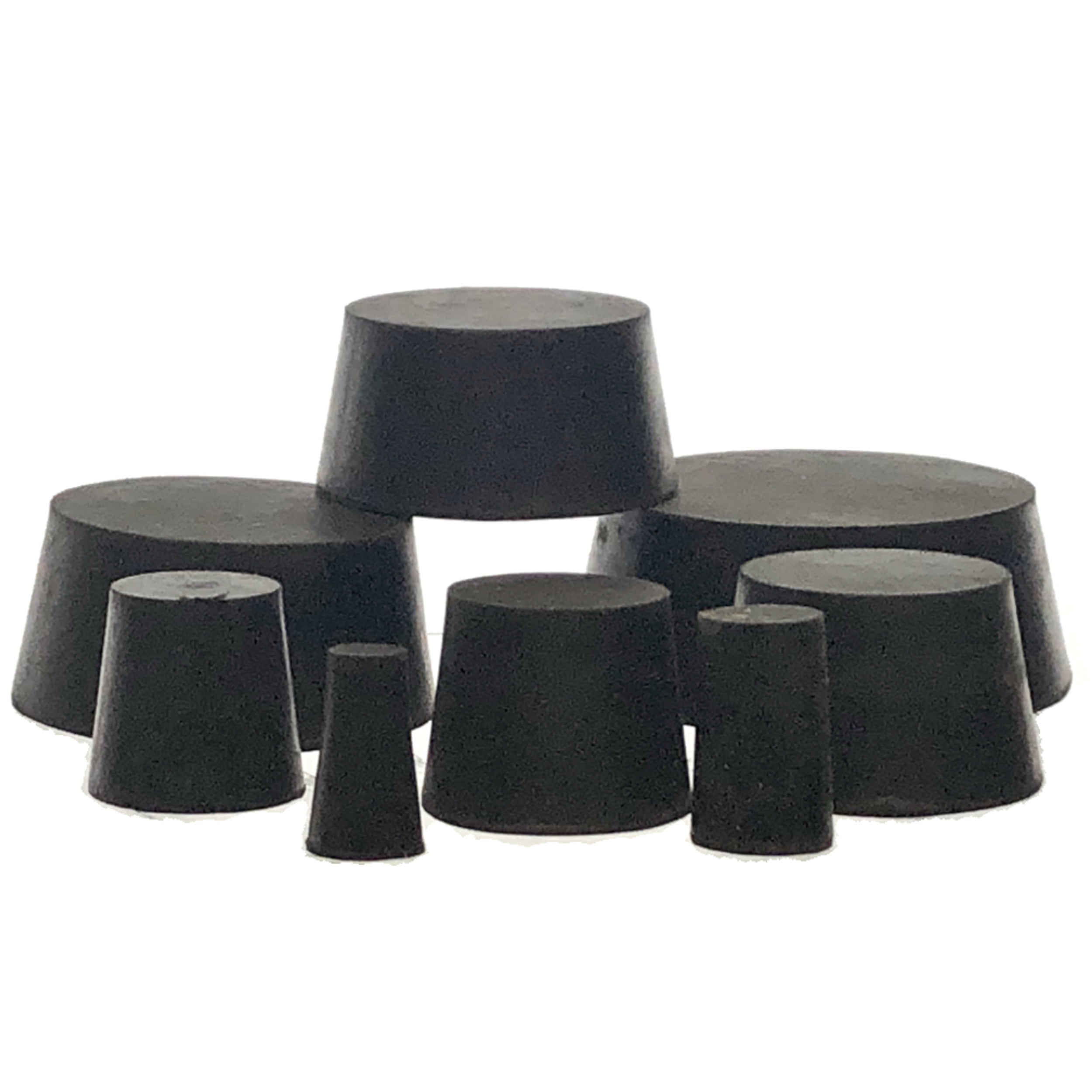 Rubber Stoppers, Solid (Size 5), Karter Scientific 292I2 (Pack 24 ...