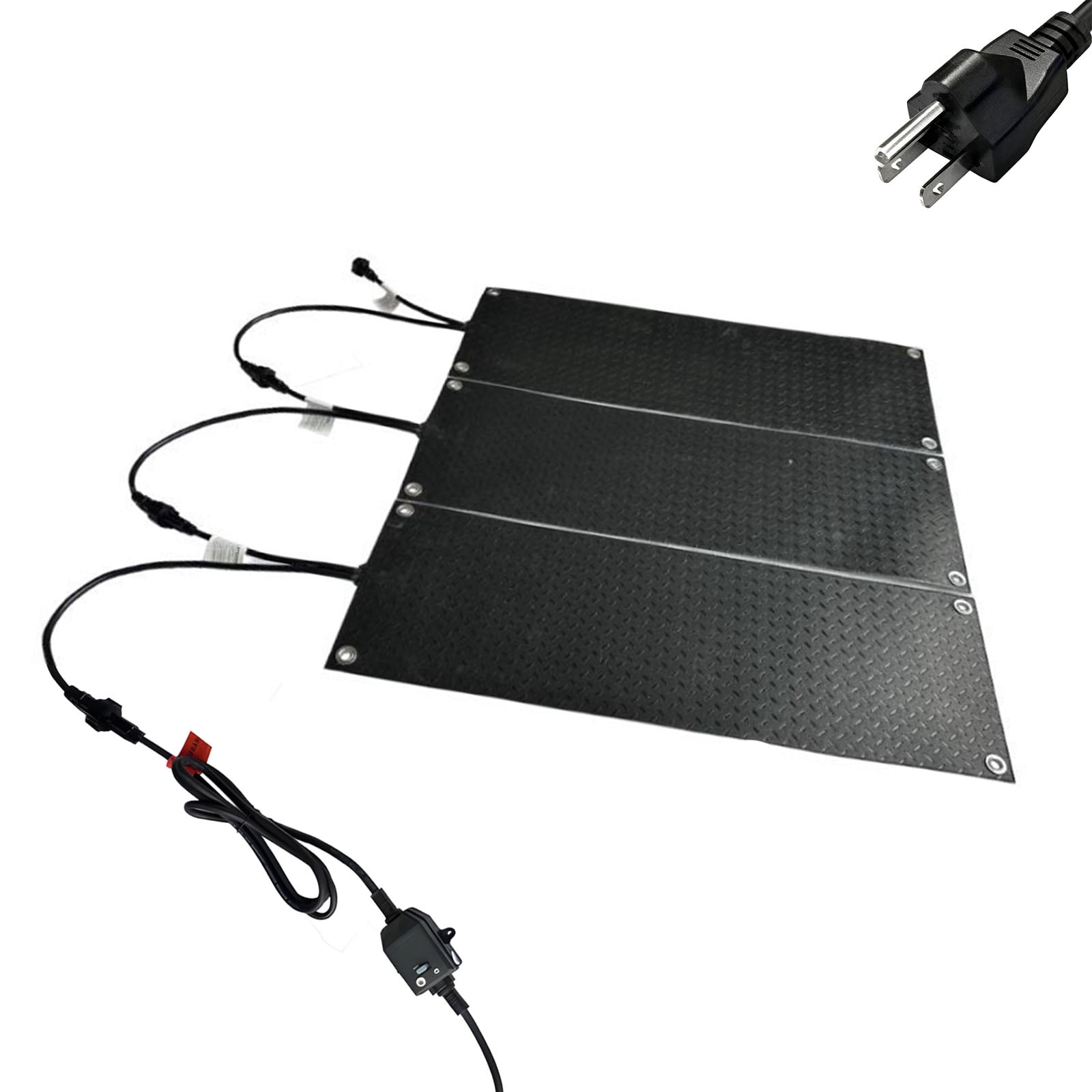 Rubber Substance Warmed Mat For Efficient Outdoor Snow Melting 110V ...