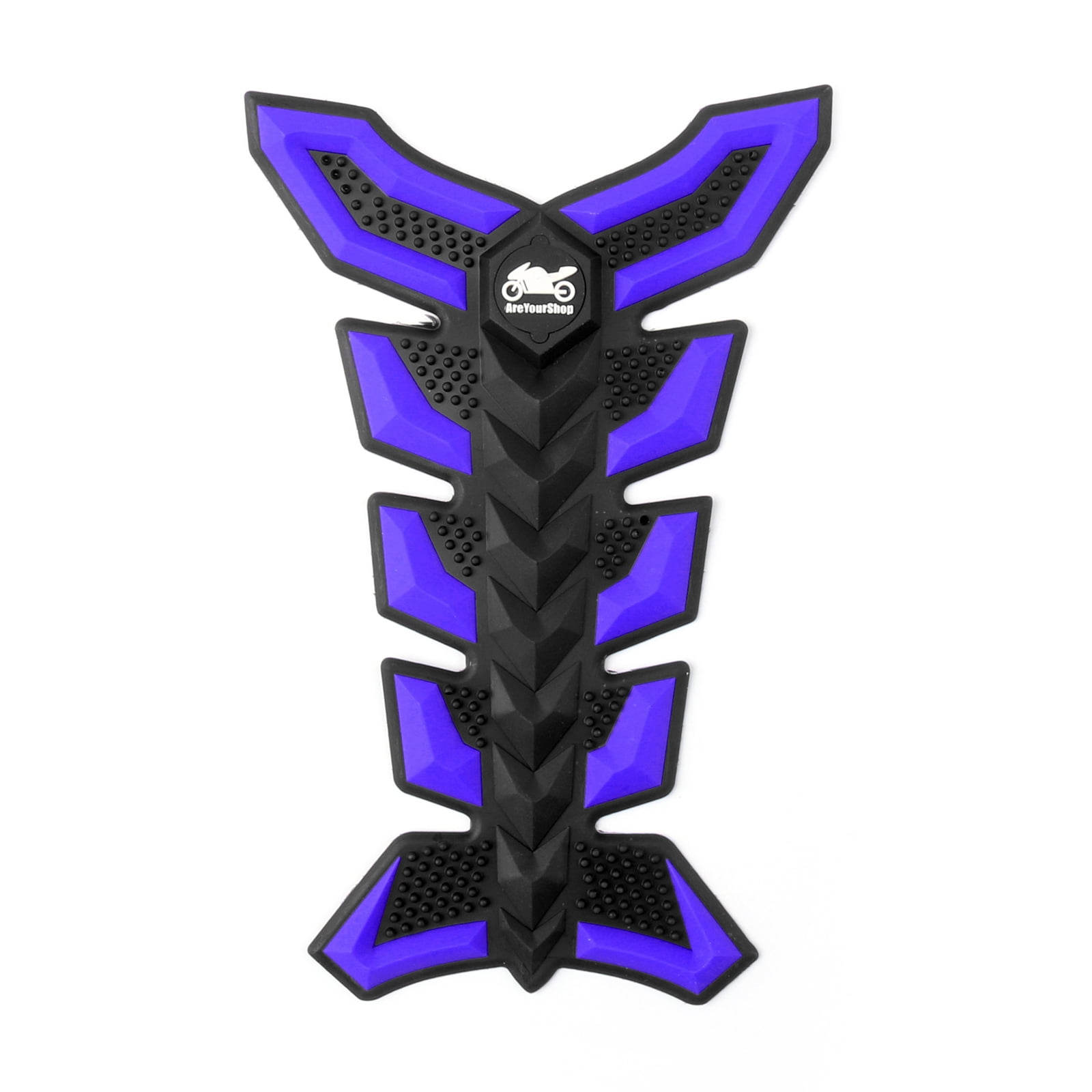 Rubber Tank Pad Protector Blue For Universal Motorbike - Walmart.com