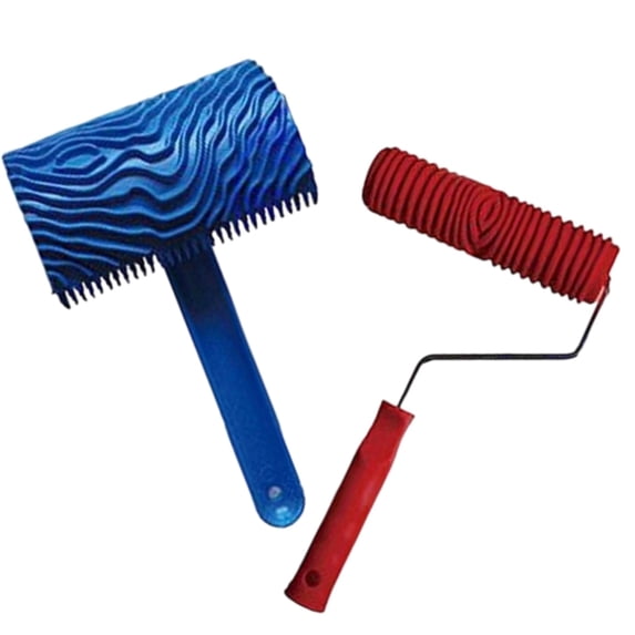 Rubber Texture Rollers Wood Texture Roller Tool for Wood Texture Wall ...
