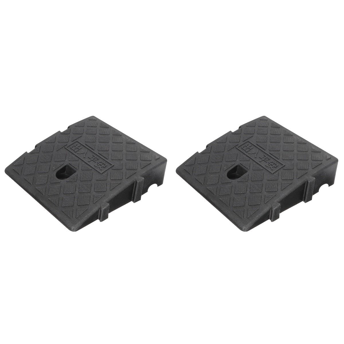 Rubber Threshold Ramp, 2pcs 3" Rise Threshold Ramp Doorway, Prefect for ...