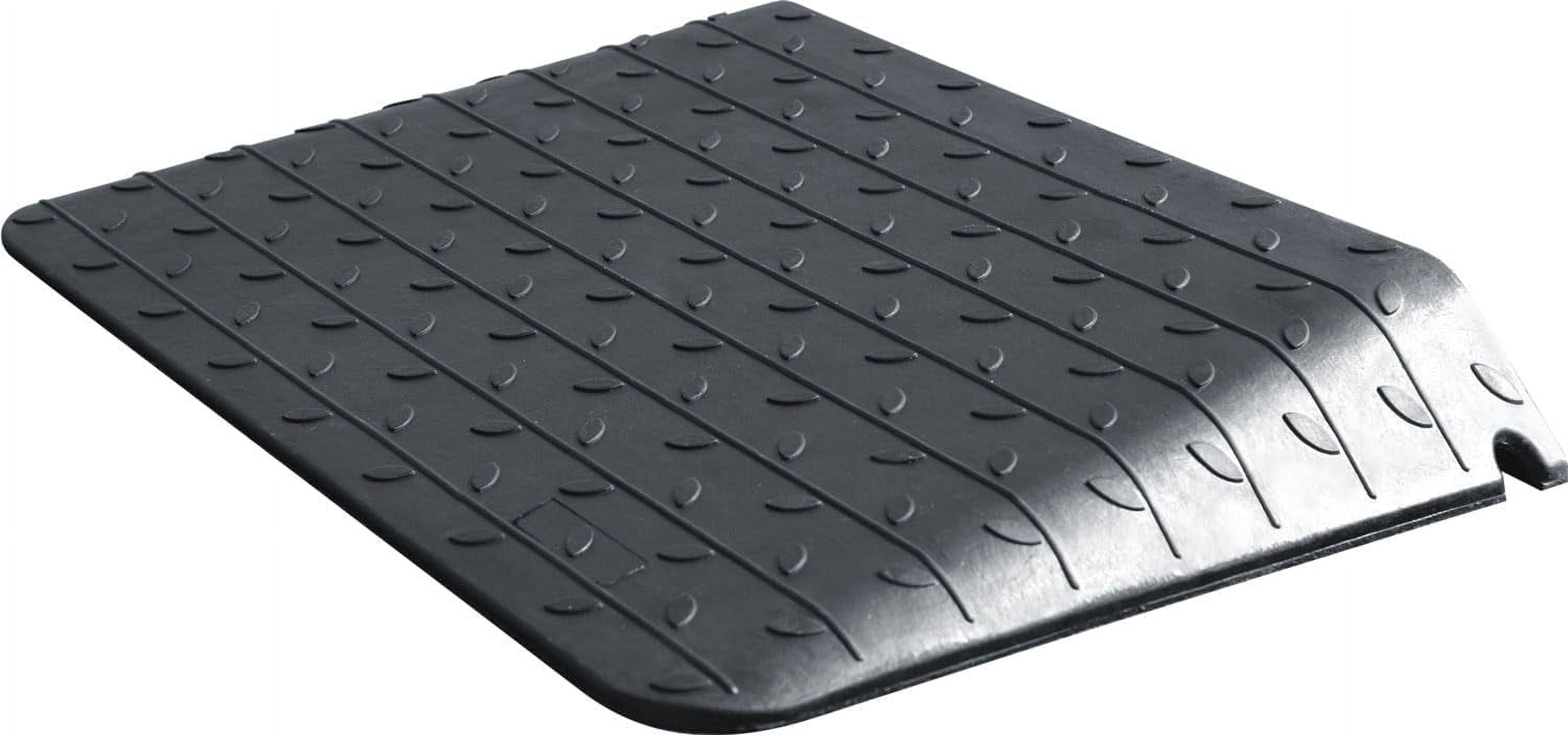 Rubber Threshold Ramp Anti-Slip Textured Surface Rubber Curb Ramp for ...