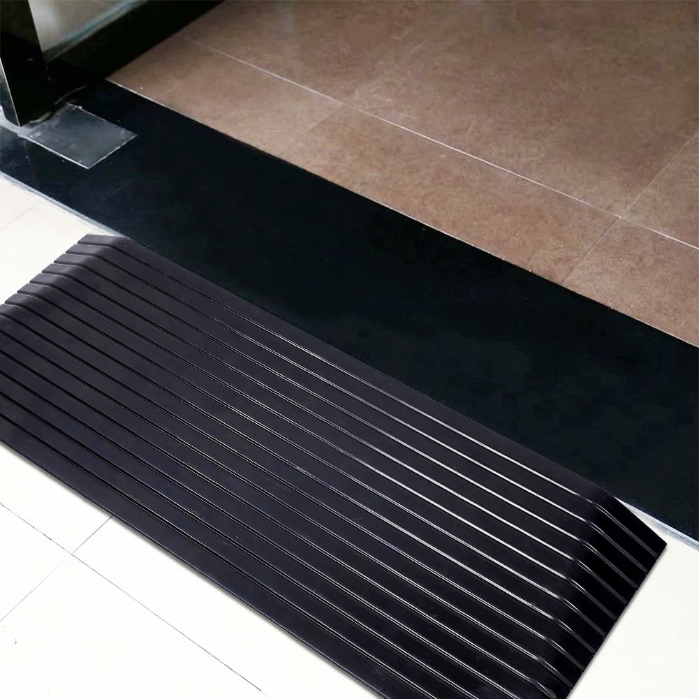 Rubber Threshold Ramp, Doorways Heavy Duty Wheelchair Ramps, Rated 2200 ...