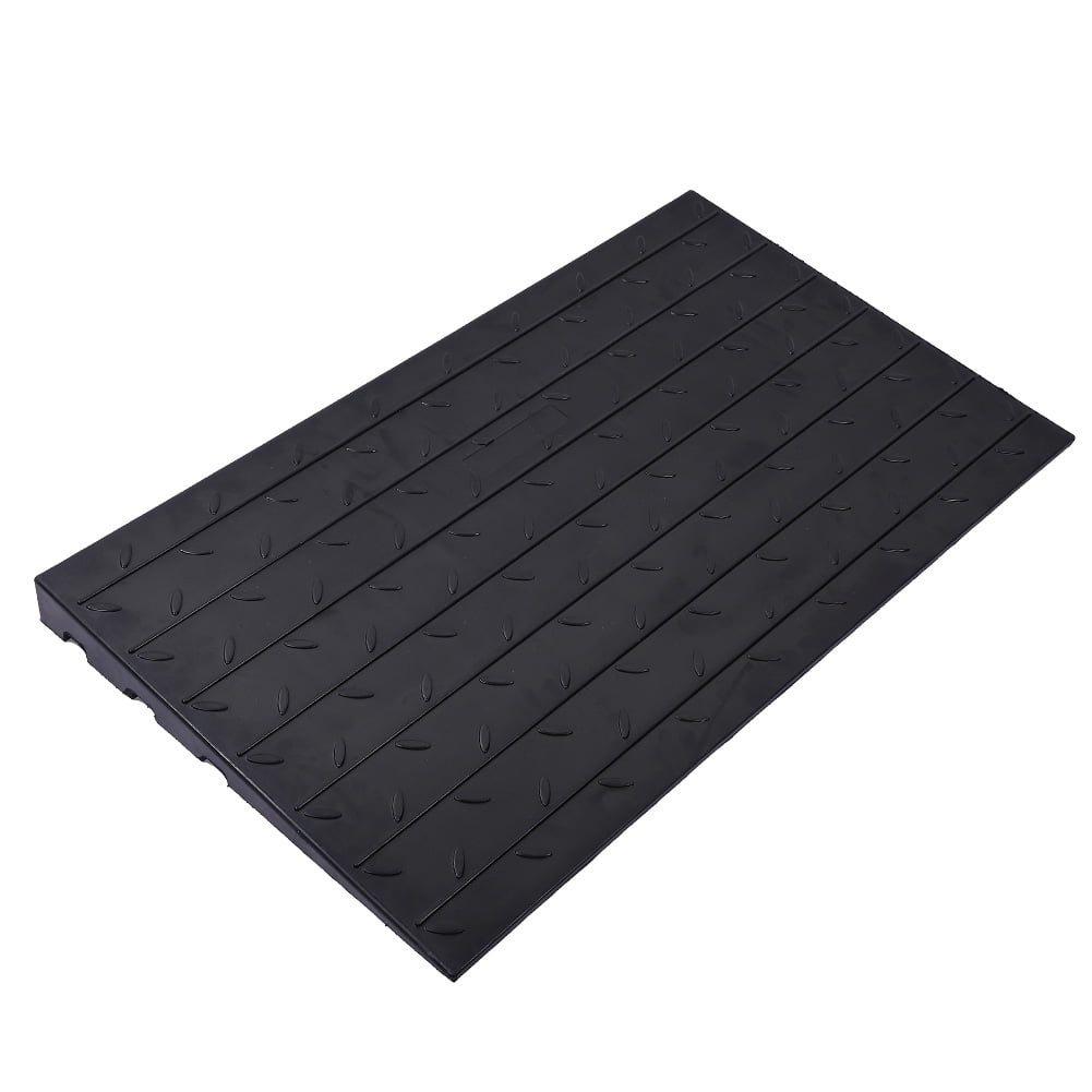 Rubber Threshold Ramp, Solid Threshold Ramp with Non-Slip Surface ...
