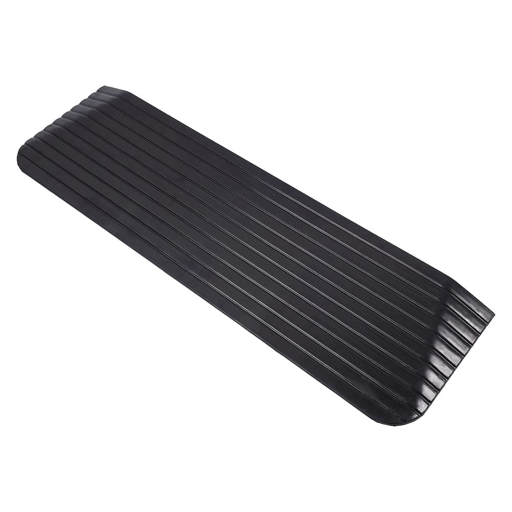 Rubber Threshold Ramp Wheelchair Ramps Non-Slip Surface 2200lbs Load ...