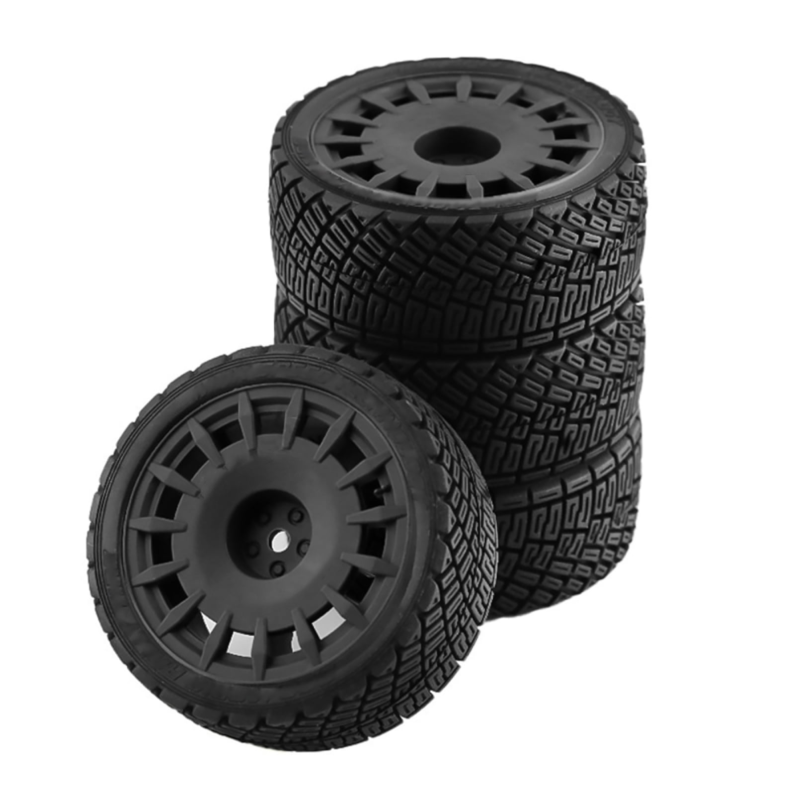 Rubber Tire Plastic Wheel Tyre Outer Diameter 67mm Soft Rubber Tires ...