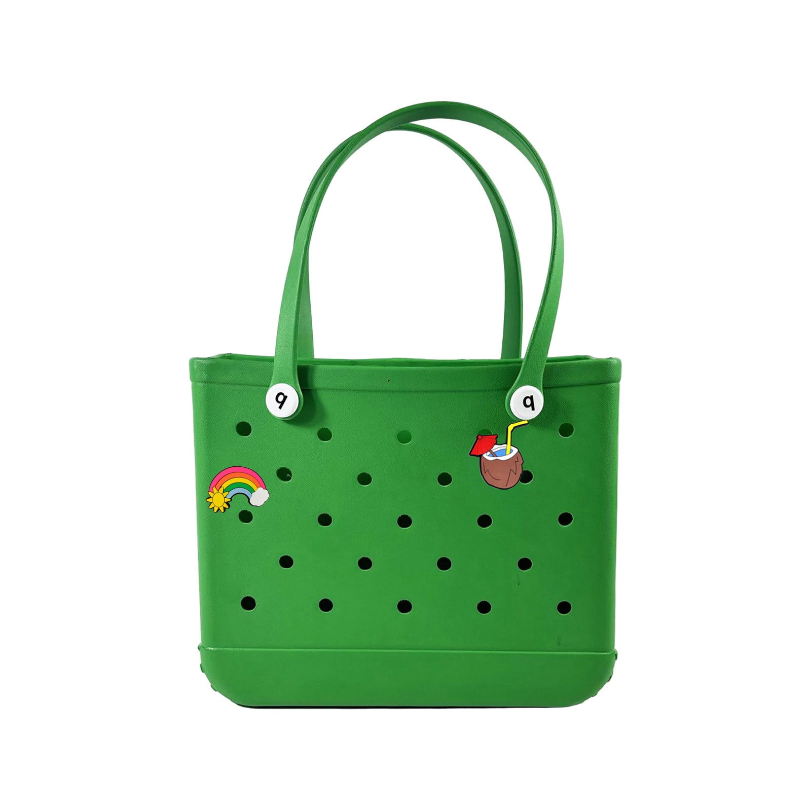 Rubber Tote Bag Small Beach Bag Waterproof Beach Tote Portable Travel ...