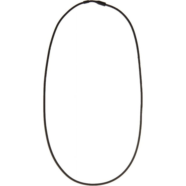 Rubber Tube Lock Cord, 2-Millimeter Black String (18 Inches, 20 Cords ...