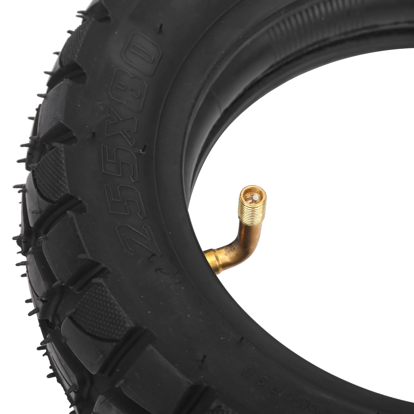 Rubber Tyre Tire and Inner Tube, Inflatable 10in Electric Scooter Tire ...