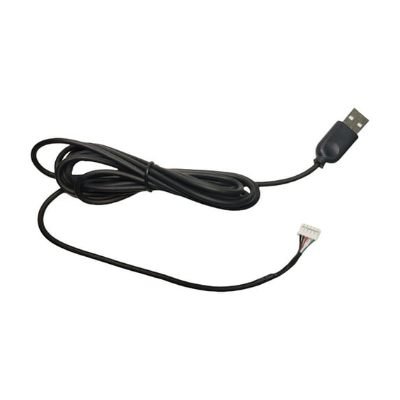 Rubber USB Mouse Cable Replacement for G300 G300S Essential Mouse Wire ...