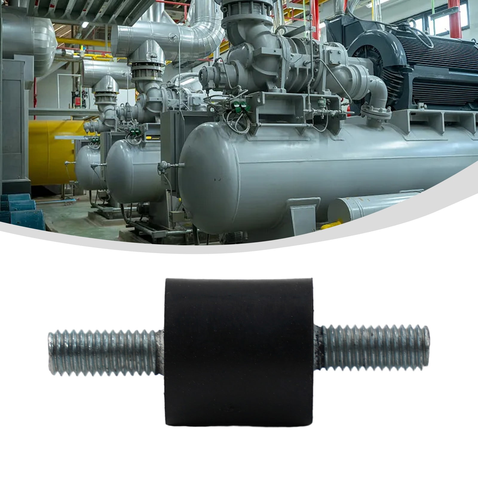 Rubber Vibration Isolator Mount Male Anti For M3 M5 M6 Car Bobbin ...