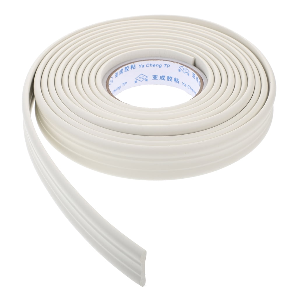 Rubber Wall Trim Molding Flexible Baseboard Molding Trim Self-Adhesive ...