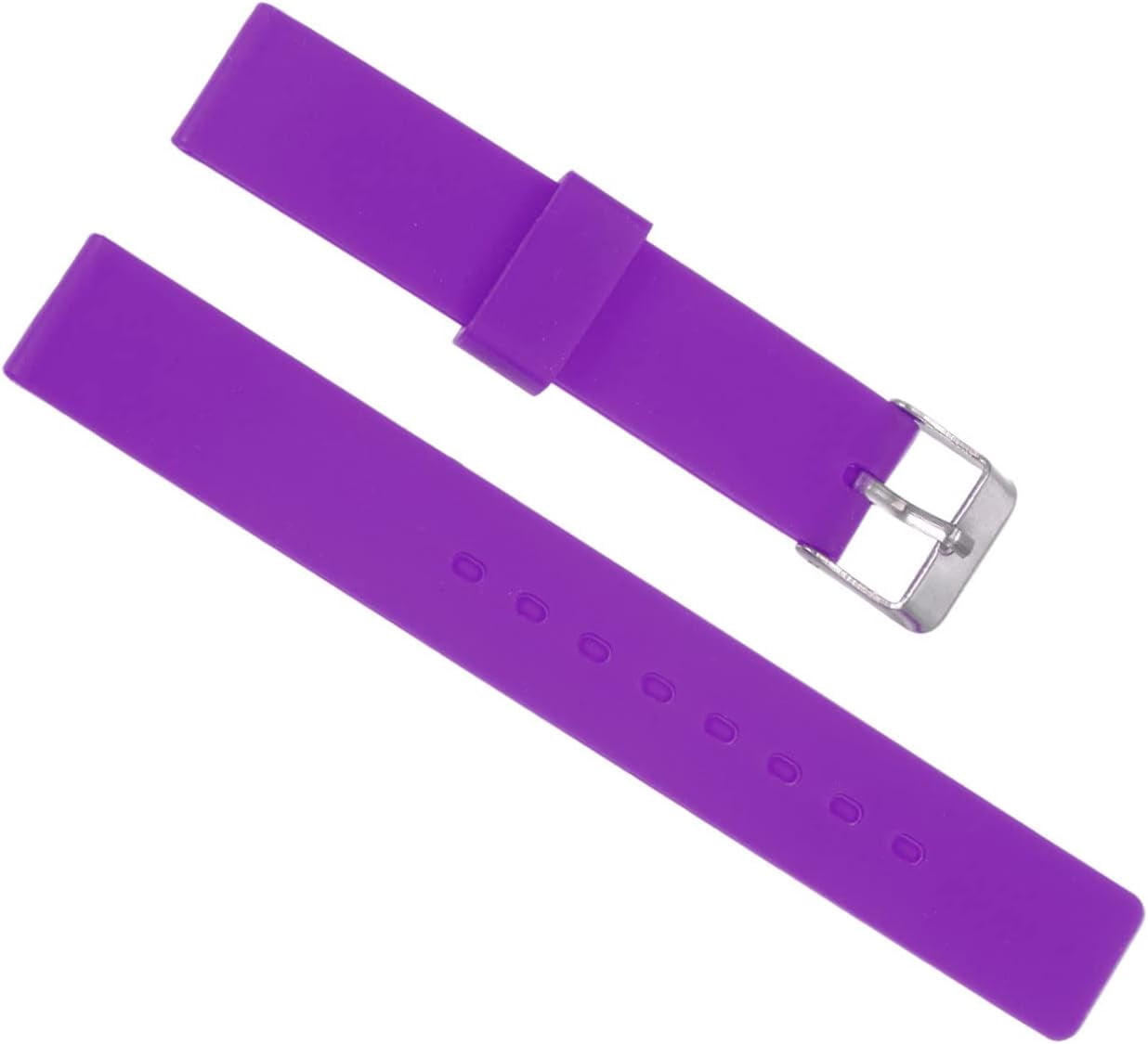 Rubber Watch Band, Replacement Silicone Strap, White - Walmart.com
