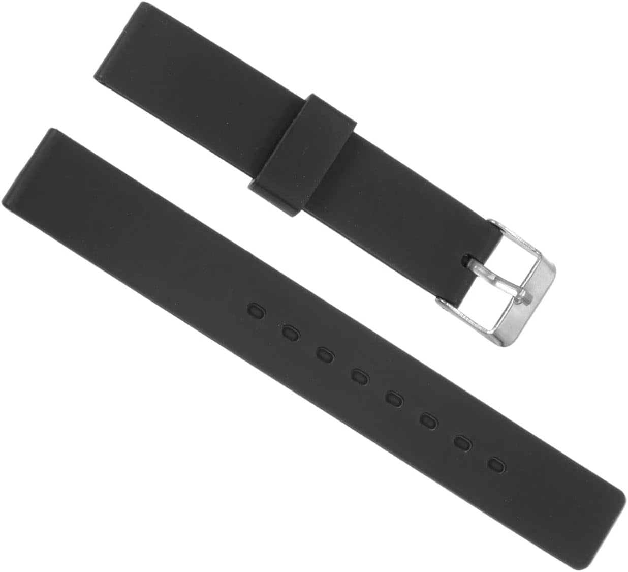 Rubber Watch Band, Replacement Silicone Watch Strap, White - Walmart.com