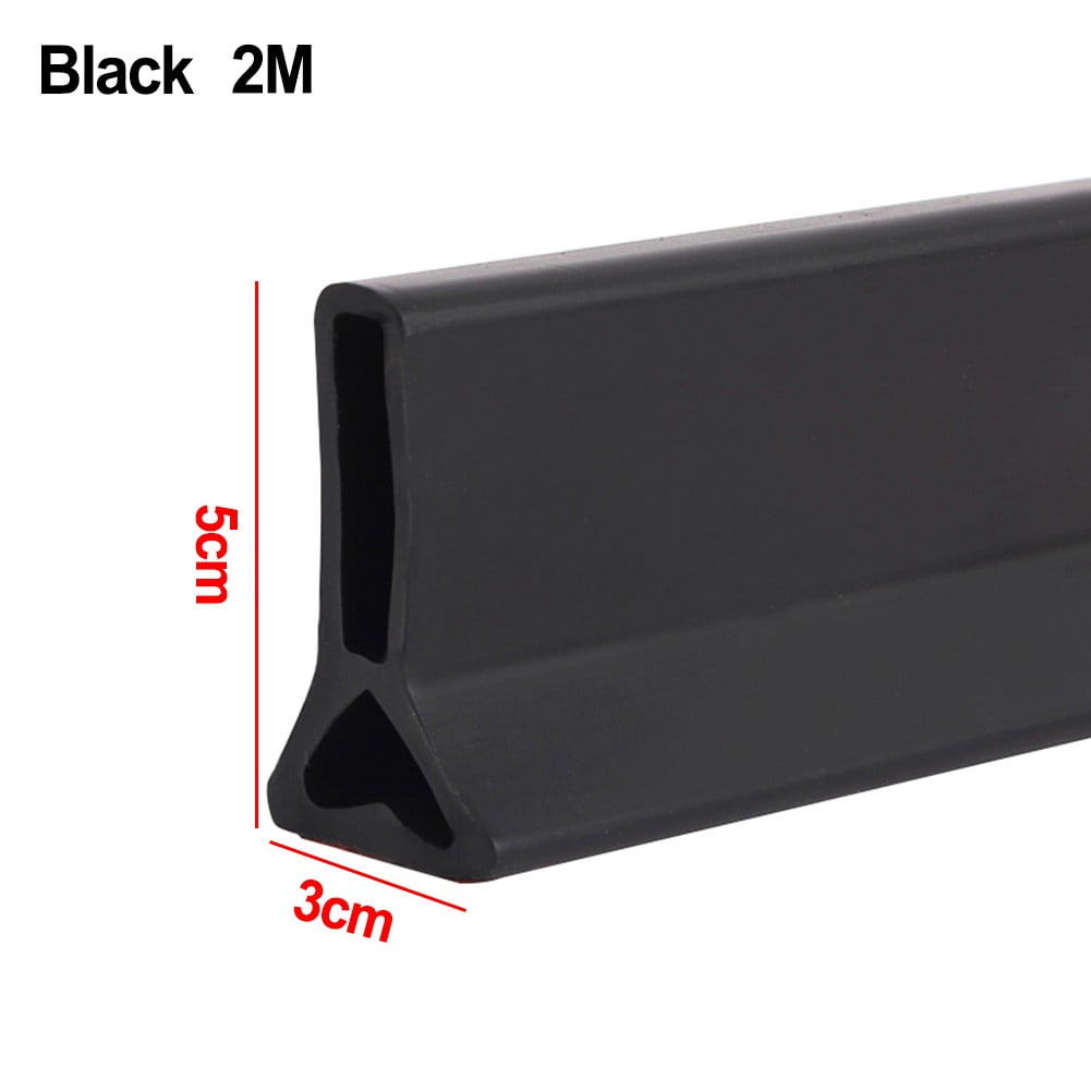 Rubber Water Barrier Shower Blocker Non Slip Waterproof Stopper ...