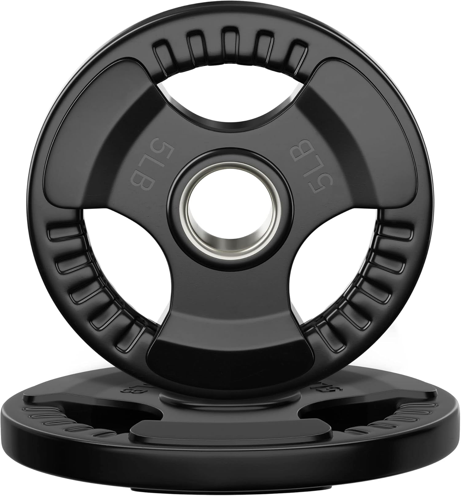 Rubber Weight Plates 2-Inch Cast Iron Grip Plates Olympic plates for ...