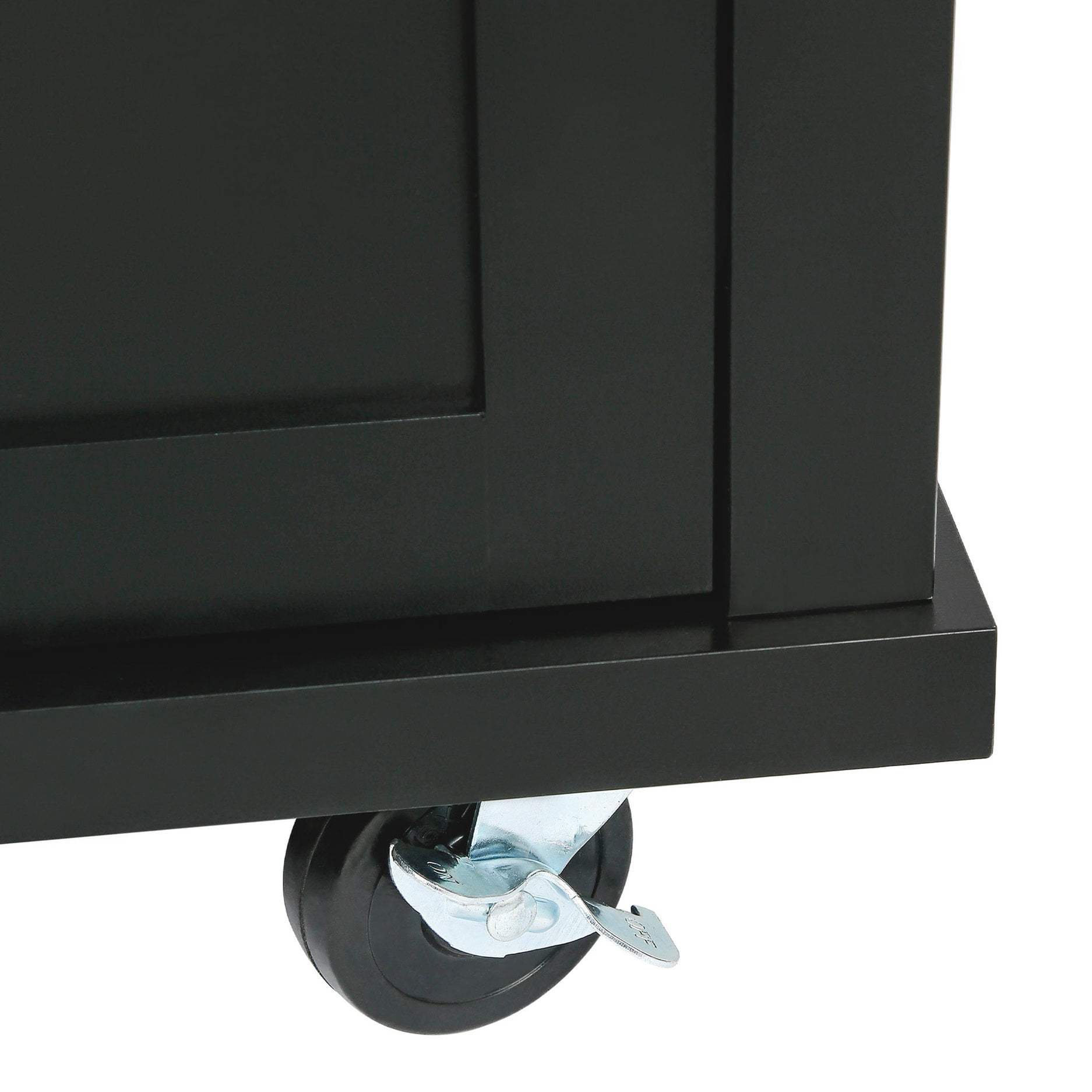 Rubber Wood Drop - Leaf Kitchen Cart | Ideal for Meal Setup in Dining ...